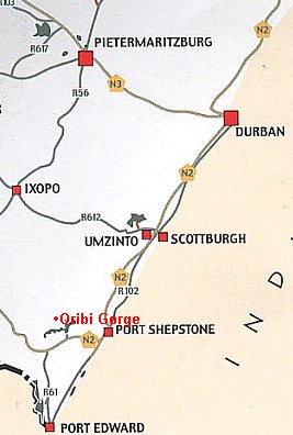 Oribi Gorge Nature Reserve, Port Shepstone