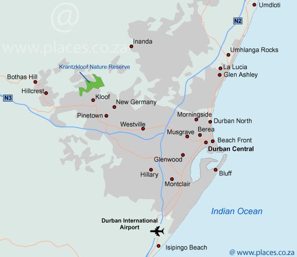 Accommodation in Durban, KwaZulu Natal, South Africa